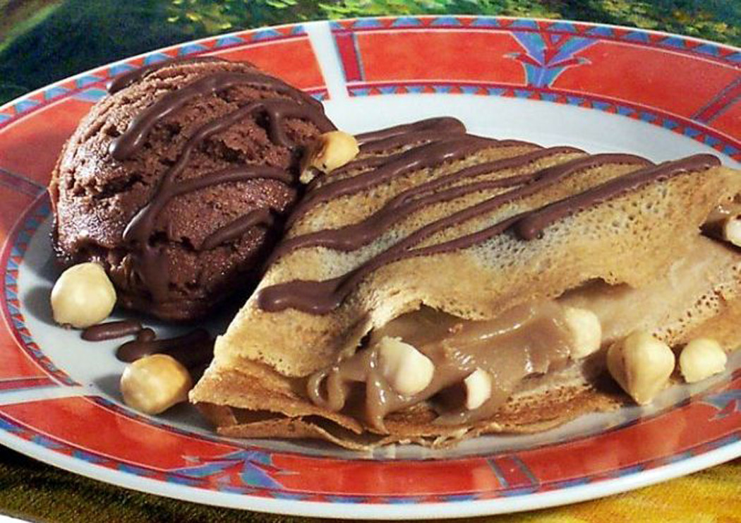 Crepe de café com chocolate - Bom Dia SC