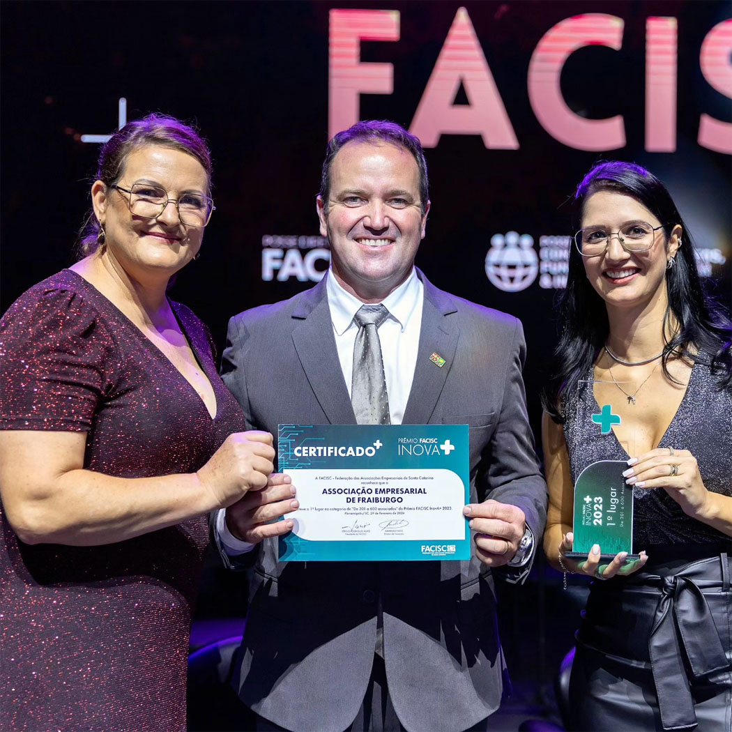 Aciaf de Fraiburgo é bicampeã do Prêmio Inova + Facisc - Bom dia SC