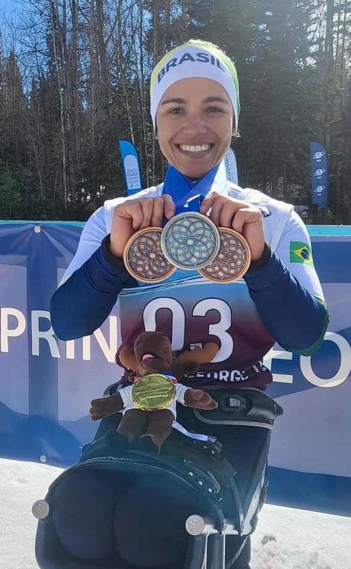 Aline Rocha, 1ª brasileira a disputar os jogos paralímpicos de inverno ...
