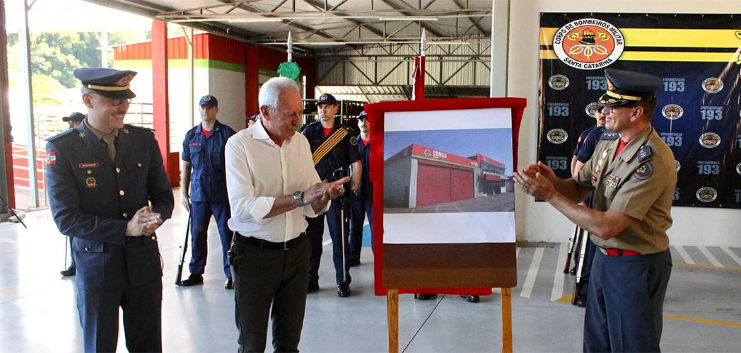 CBMSC inaugura nova identidade visual e recebe equipamentos em ...